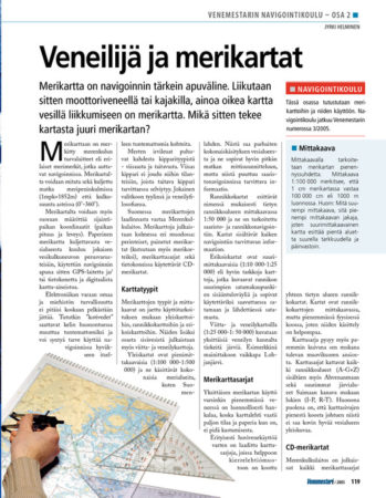 Veneilijä ja merikartat - Venemestari