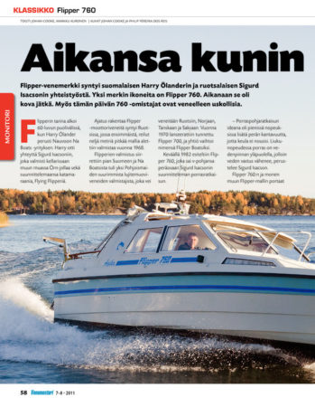Flipper 760 - aikansa kunkku - Venemestari