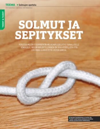 Solmut ja sepitykset – solmujen opettelu - Venemestari